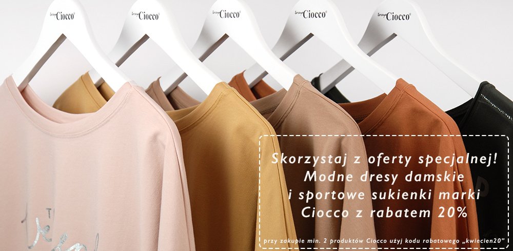 Modna odzież damska - Ciocco - sklep online - Cocorella.pl